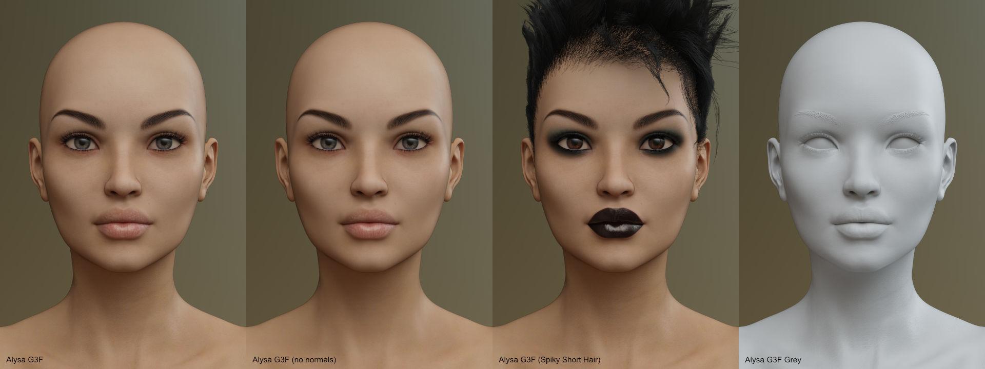 Genesis 3 Female example and improvement discussion - Daz 3D Forums