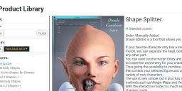 X-morphs/Shape Splitter - Daz 3D Forums