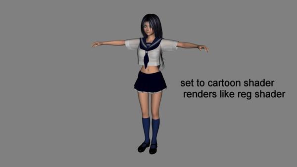 cartoon shader issues - Daz 3D Forums
