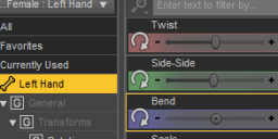 Interface Question - Pose Controls - Daz 3D Forums