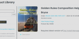 [SOLVED] How to import GoldenRules.obj (Golden Rules Composition Helpers for Bryce) - Daz 3D Forums