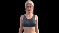 weird effect on hair rendering - Daz 3D Forums