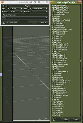 Transfer Utility Morph crazziness - Daz 3D Forums