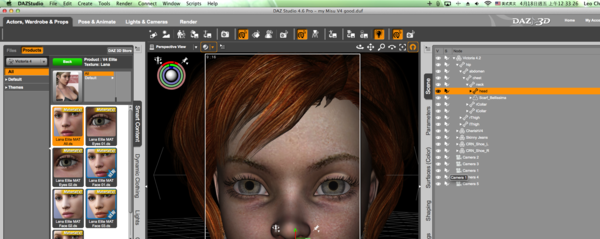 What's wrong with my Misu's eye? - Daz 3D Forums