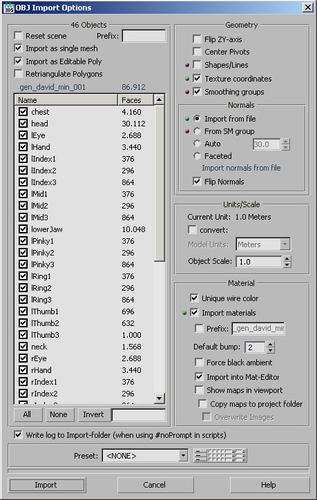 OBJ Export: Flipped Normals in 3dstMAX (2102) - Daz 3D Forums