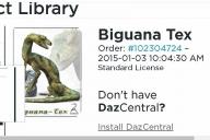 Biguana? - Daz 3D Forums