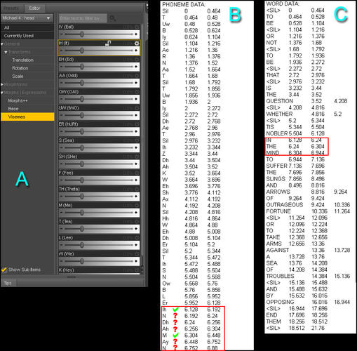Daz Lipsync Phonemes/Visimes - Daz 3D Forums