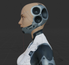 Diffeomorphic, Geoshell Materials Looking Flat/Less Detailed in Blender ...
