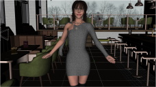 Tentman dForce knit one piece outfit left arm issue - Daz 3D Forums