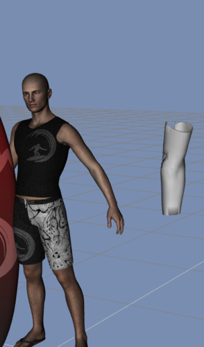 How to fit arm sleeve to Genesis model - Daz 3D Forums