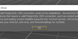 New Computer/New Problem/Old Error Message - Daz 3D Forums