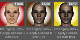 Legacy Uvs for Genesis 9 ISSUE!! - Daz 3D Forums