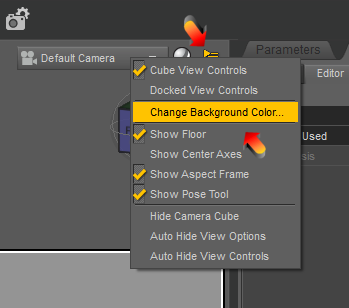 Changing the scene background color? - Daz 3D Forums