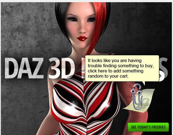 Annoying banner add-on - Daz 3D Forums