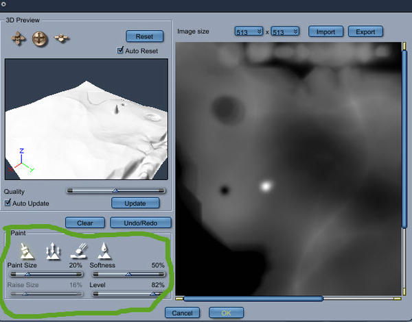 "Clipping planes" for terrains? - Daz 3D Forums