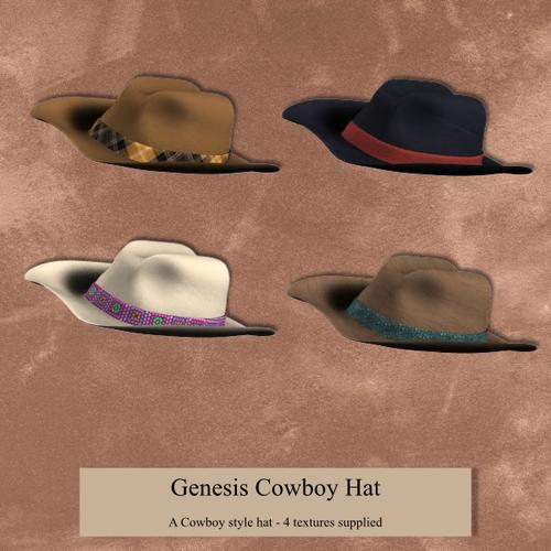 Genesis Cowboy Hat - Daz 3D Forums
