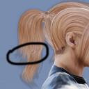 hair being pulled in at neck - Daz 3D Forums