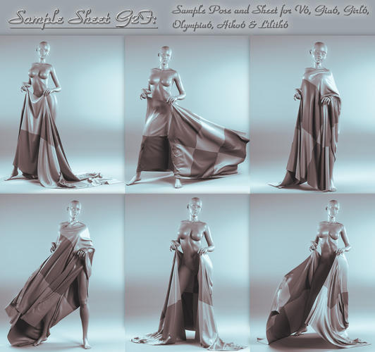 Shiny SheetZ Free Sample Sheet and Pose G2F/G2M/V4/M4 - Daz 3D Forums
