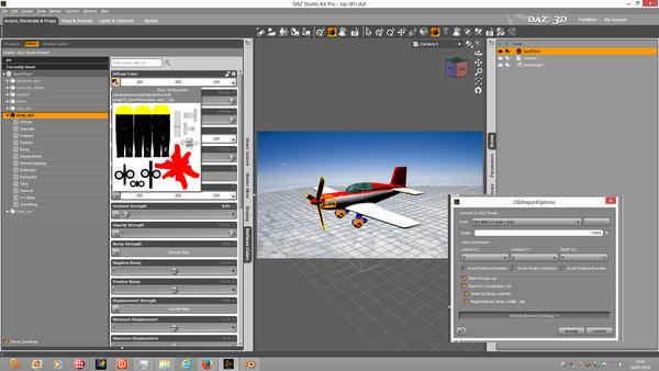 Daz Studio OBJ Import loses tree structure ? - Daz 3D Forums