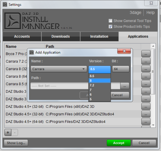 Carrara 8 Pro Upgrade & Install Manager - Daz 3D Forums